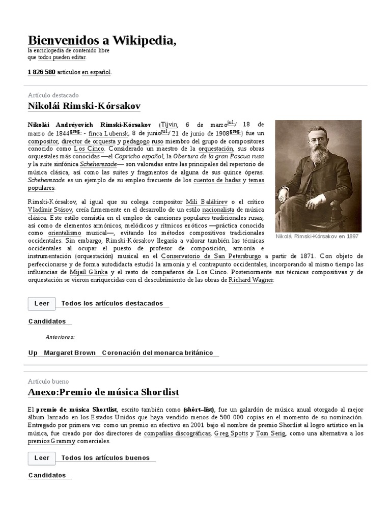 Wikipedia Portada | PDF