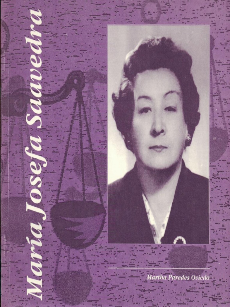 María Josefa Saavedra - Por Martha Paredes Oviedo | PDF