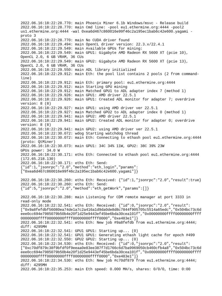 Log20220616 182228 | PDF | Graphics Processing Unit | Computer Hardware