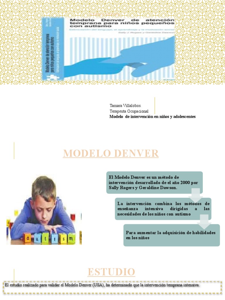 Modelo Denver 2021 | PDF | Espectro autista | Cerebro