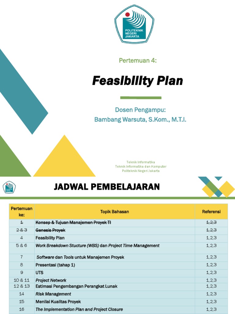 Pertemuan 4 Manajemen Proyek TIK TI 3A | PDF