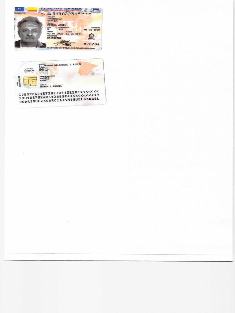 Dni Anverso+Reverso | PDF