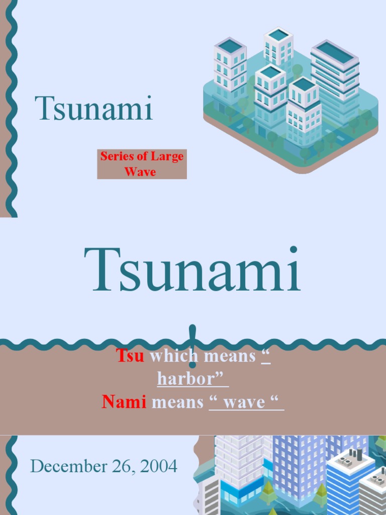 Tsunami | PDF