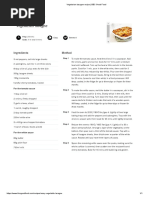 Kitchen Prep Sheet | PDF