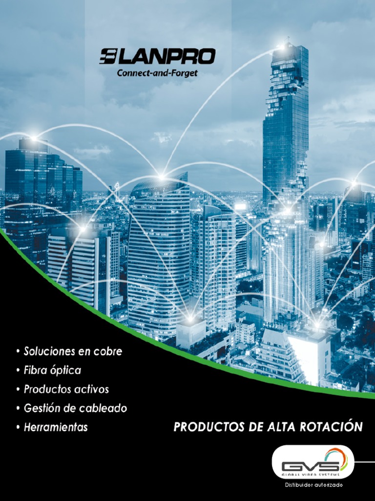 Catalogo LanPro Alta Rotacion GVS | PDF | Ingenieria Eléctrica | Equipo ...