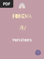 Cuadernillo Fonema M | PDF | Fonología | Fonética