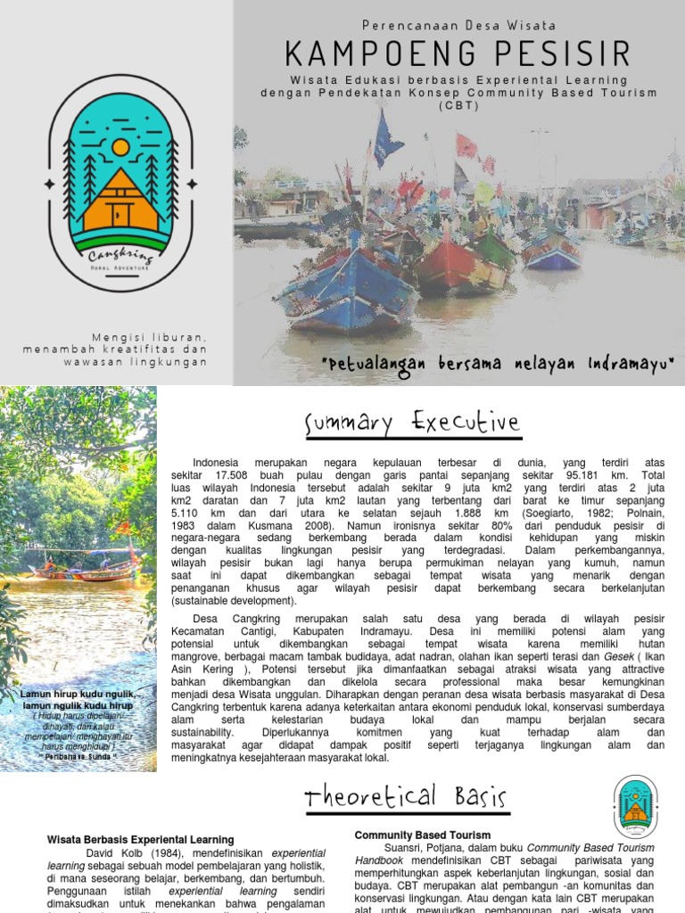 Wisata Edukasi Desa Cangkring | PDF | Sains & Matematika | Teknologi ...