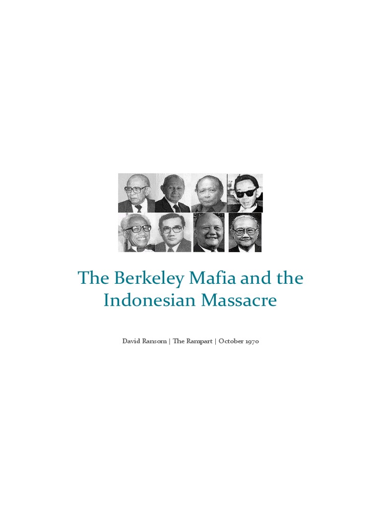 The Berkeley Mafia and The Indonesian Massacre (David Ransom) | PDF