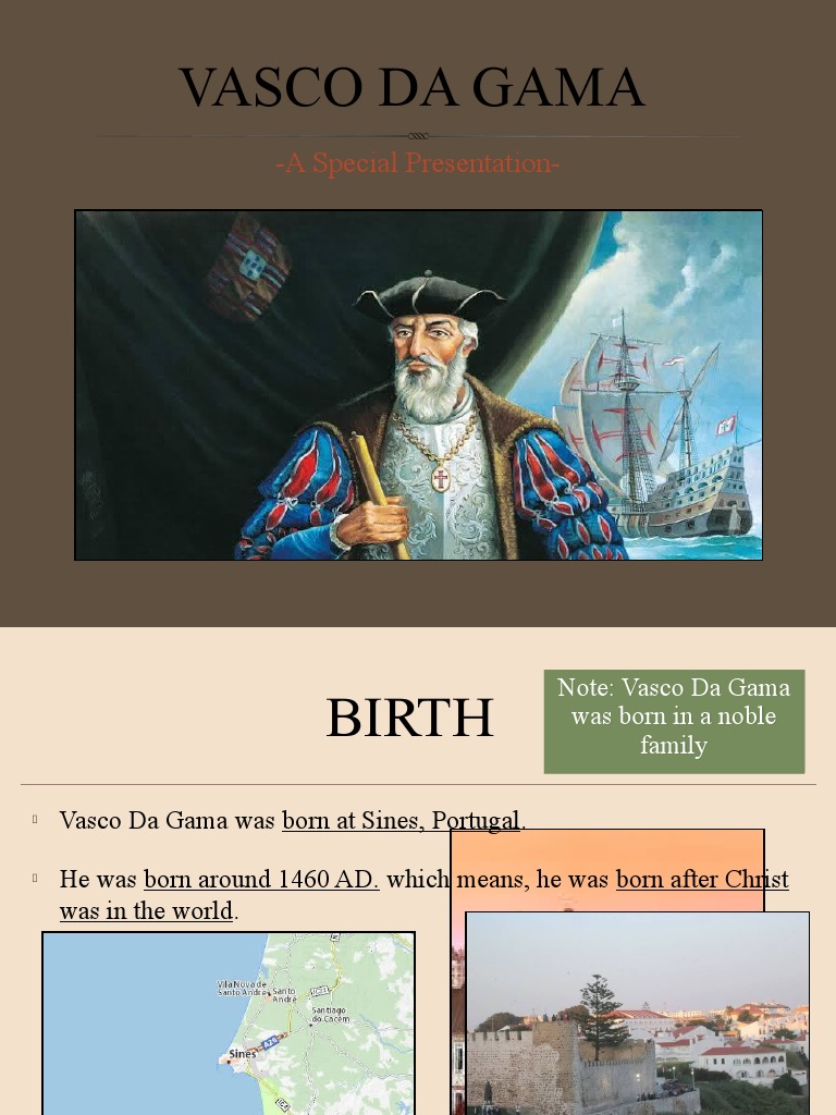 Vasco Da Gama: Life and Legacy | PDF | Age Of Discovery | Field Research