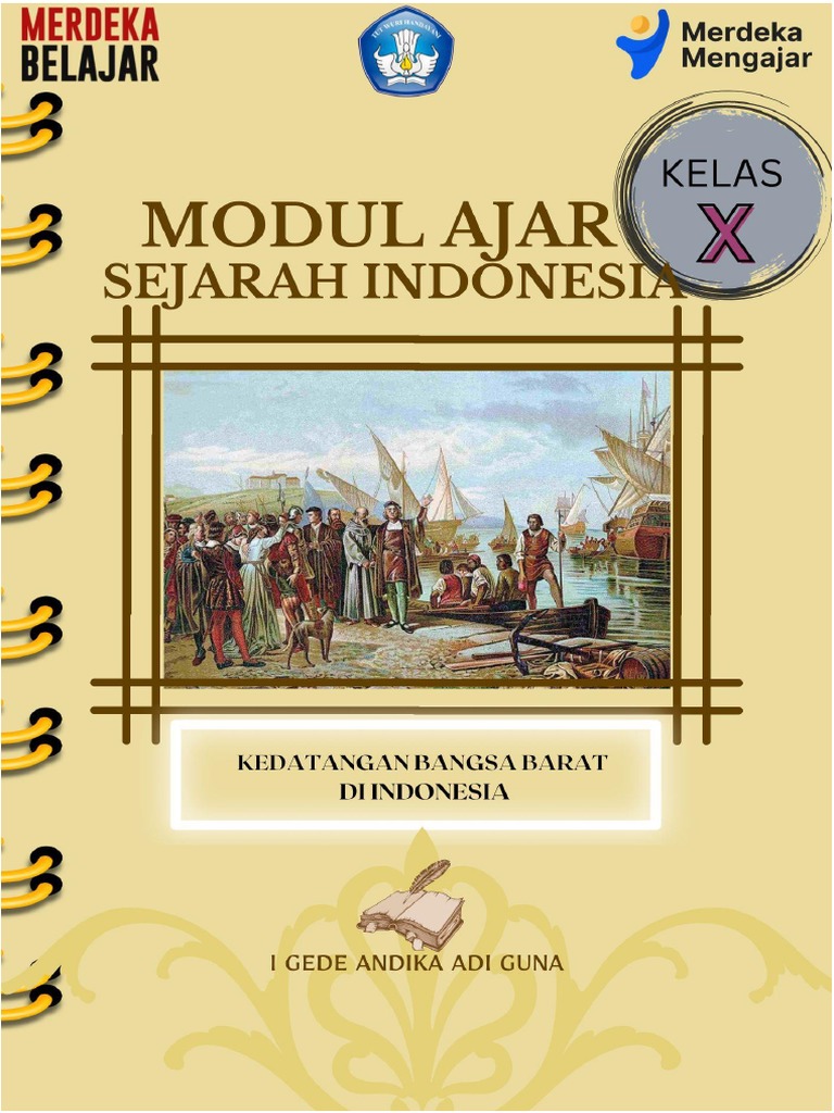 Modul Ajar Sejarah Kedatangan Bangsa Barat - I GEDE ANDIKA ADI GUNA | PDF