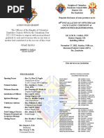 Sample Fiesta Program | PDF