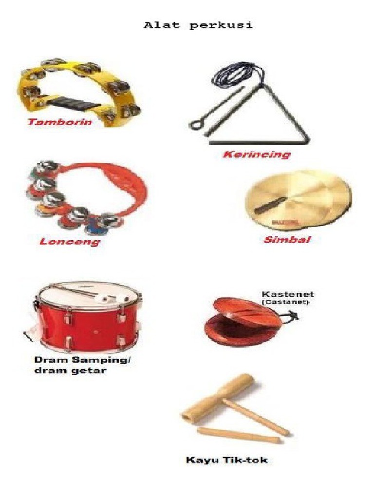 Alat Perkusi | PDF