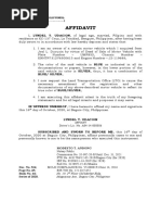 Affidavit of Change Engine | PDF