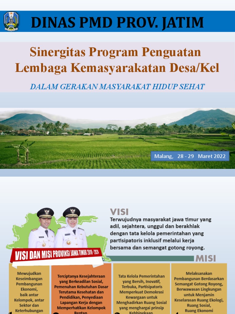 Materi DPMD Jatim | PDF | Ilmu Sosial