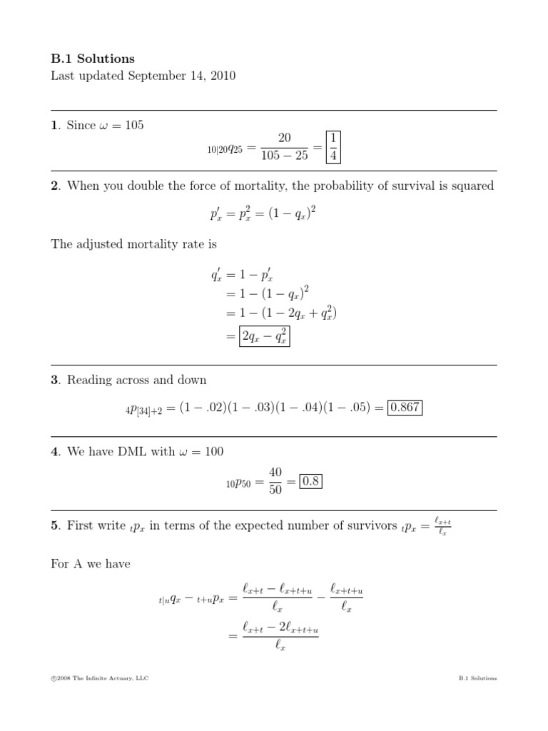 B1 Solutions | PDF | Mathematical Concepts | Mathematical Objects