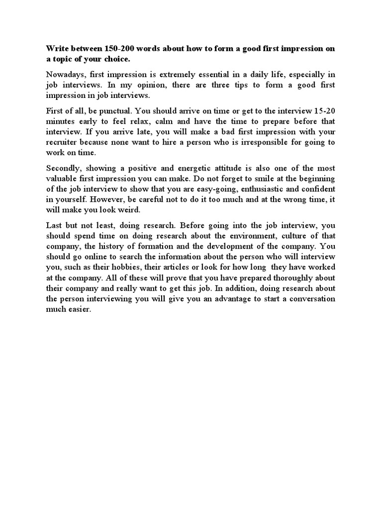 Writing Assignment 1 | PDF