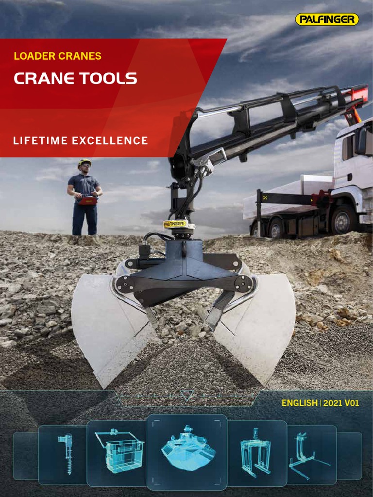 Loader Cranes Crane Tools English 2021 v01 | PDF | Crane (Machine ...