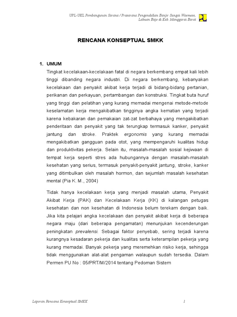 Rencana Konseptual SMKK | PDF