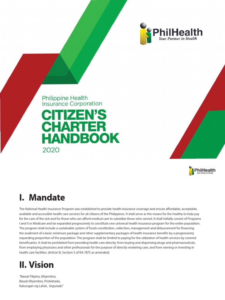 CitizensCharter2020 Philhealth | PDF | Information Security | Receipt