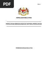 Manual Pembekal SISTEMe PLHDNMPembelian Dokumen Tenderv 4 | PDF