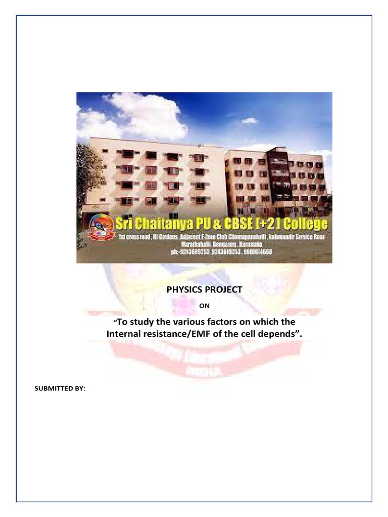 Physics Projects | PDF | Electric Charge | Transformer