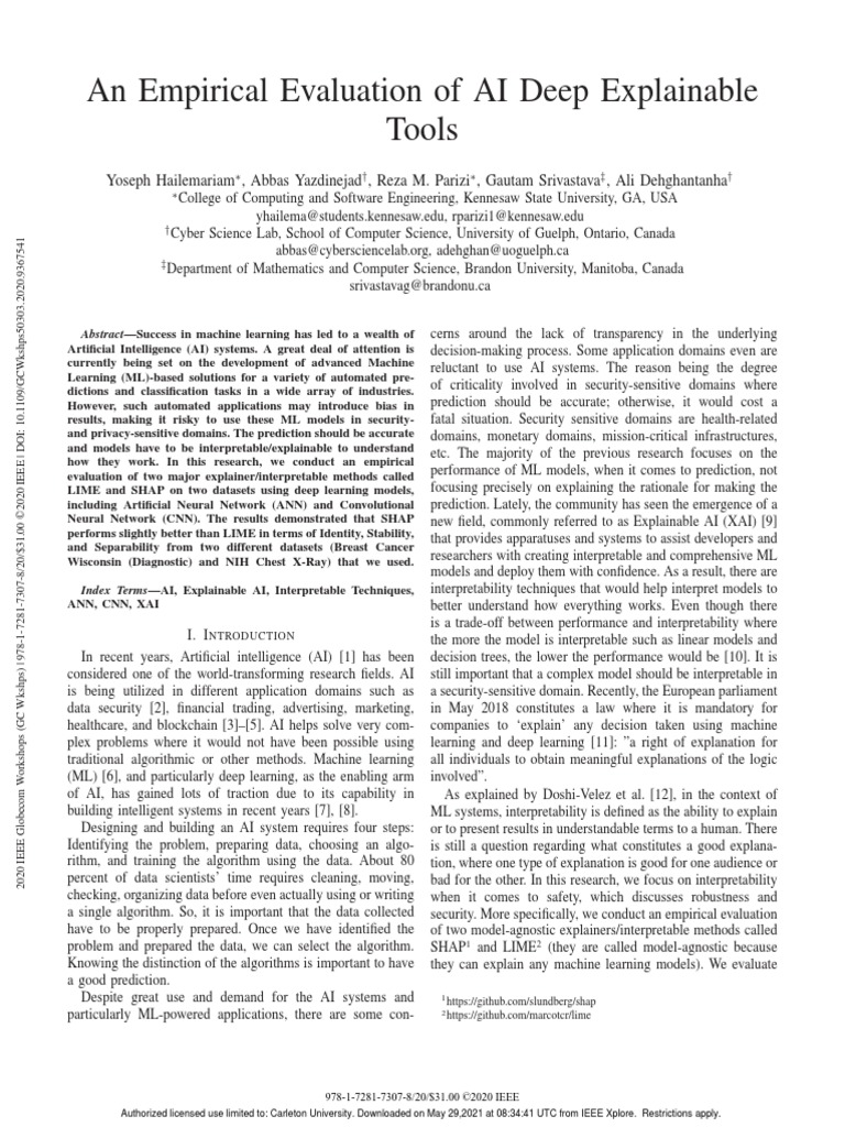 Shap Lime | PDF | Artificial Intelligence | Intelligence (AI) & Semantics