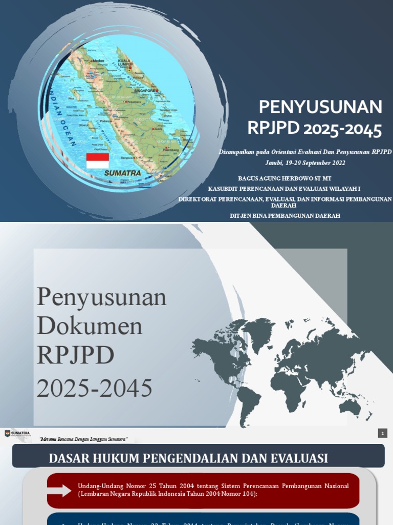 Merencanakan Masa Depan Bersama: Penyusunan RPJPD Provinsi Jambi 2025-2045 | PDF