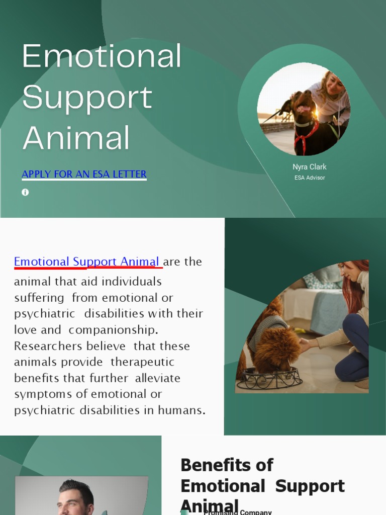 Emotional Support Animal | PDF