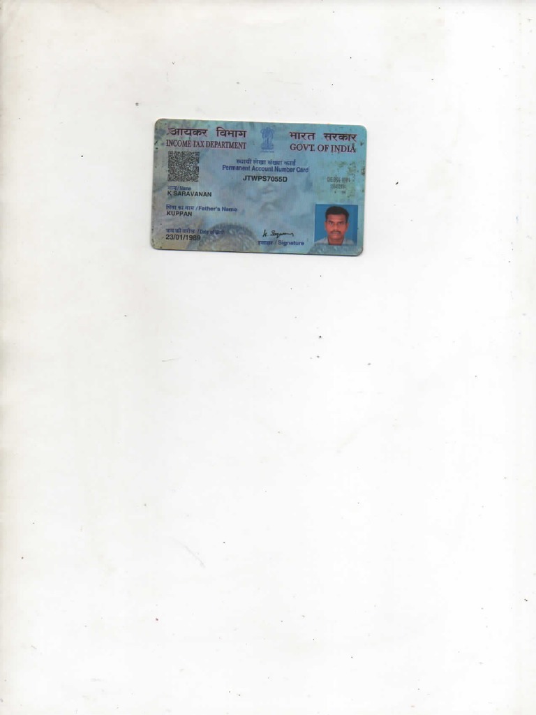 Pan Card | PDF