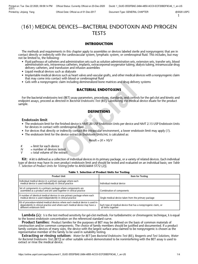 Usp42-Nf37 24 | PDF | Ph | Medical Device