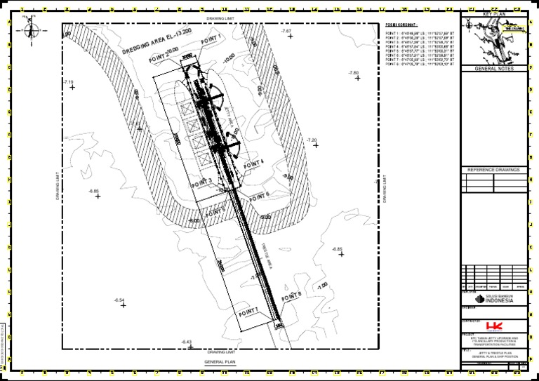 General Plan Jetty & Trestle-Layout | PDF