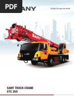 SANY STC800S Load Charts Manual | PDF | Crane (Machine) | Elevator