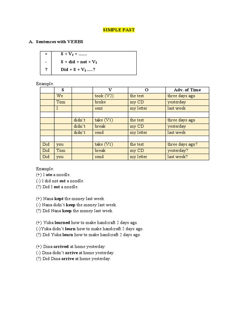 Simple Past N Past Continuous 07 Okt 2022 | PDF | Verb | Semantic Units