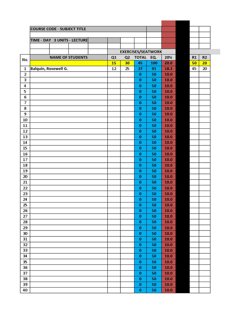 CCJE Course Assessment Overview | PDF