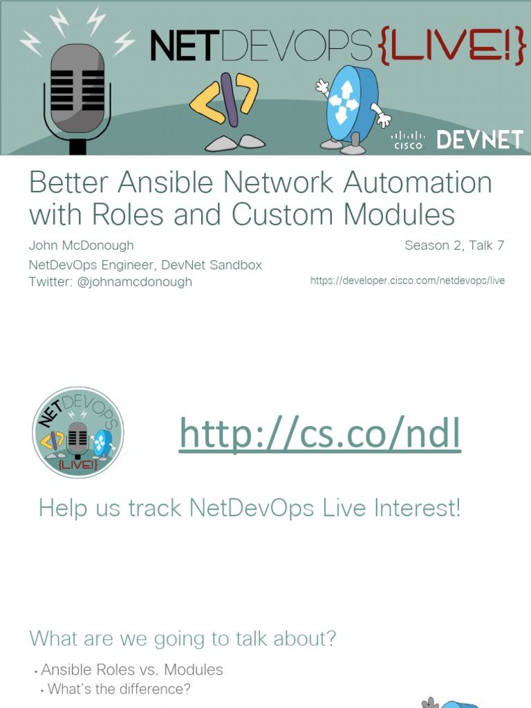 Better Ansible Network Automation With Roles and Custom Modules | PDF | Information Technology ...