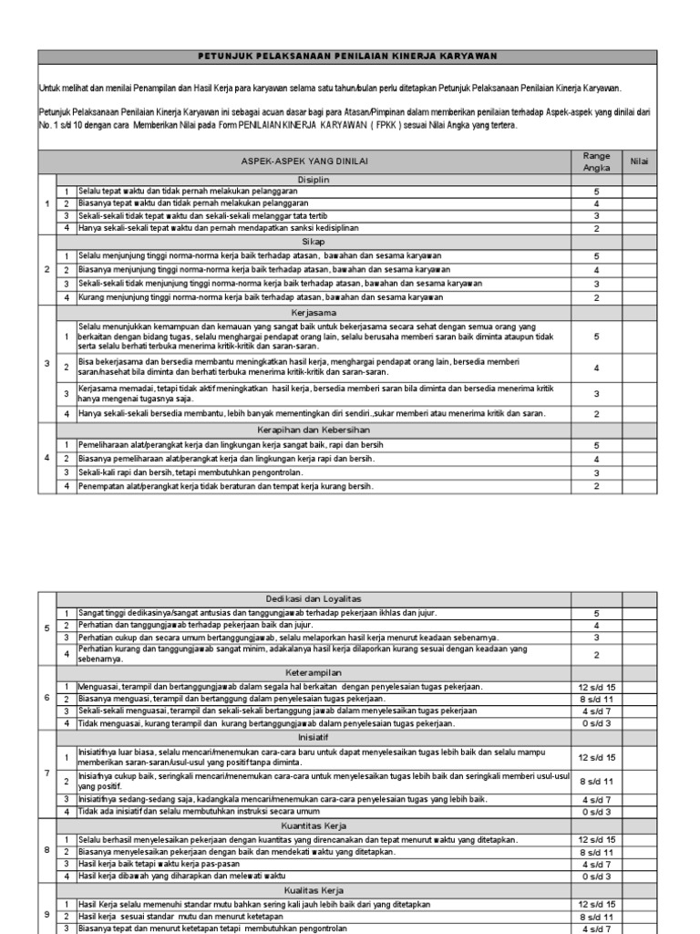 Penilaian Individual | PDF