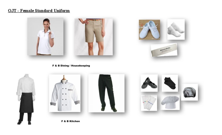 OJT Female Standard Uniform | PDF