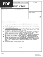 Jud 100 | PDF | Complaint | Judgment (Law)