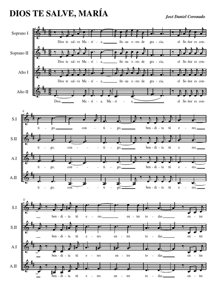 DIOS TE SALVE, MARÍA (José D. Coronado) | PDF