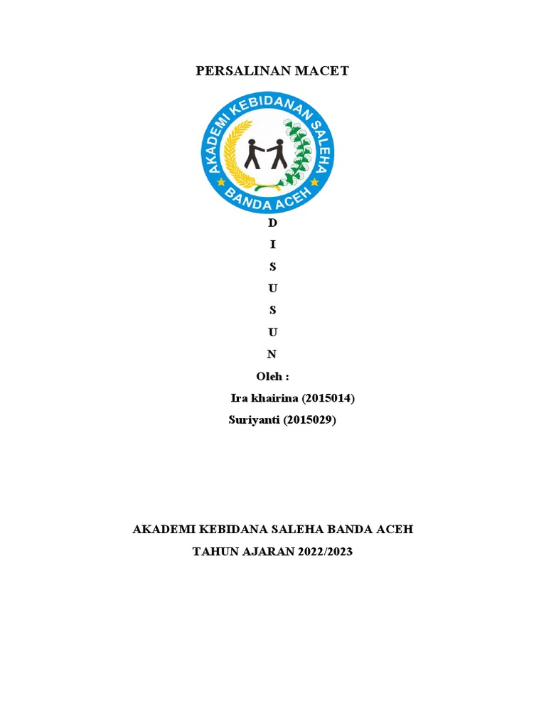 Makalah Partus Macet | PDF | Kesehatan Holistik