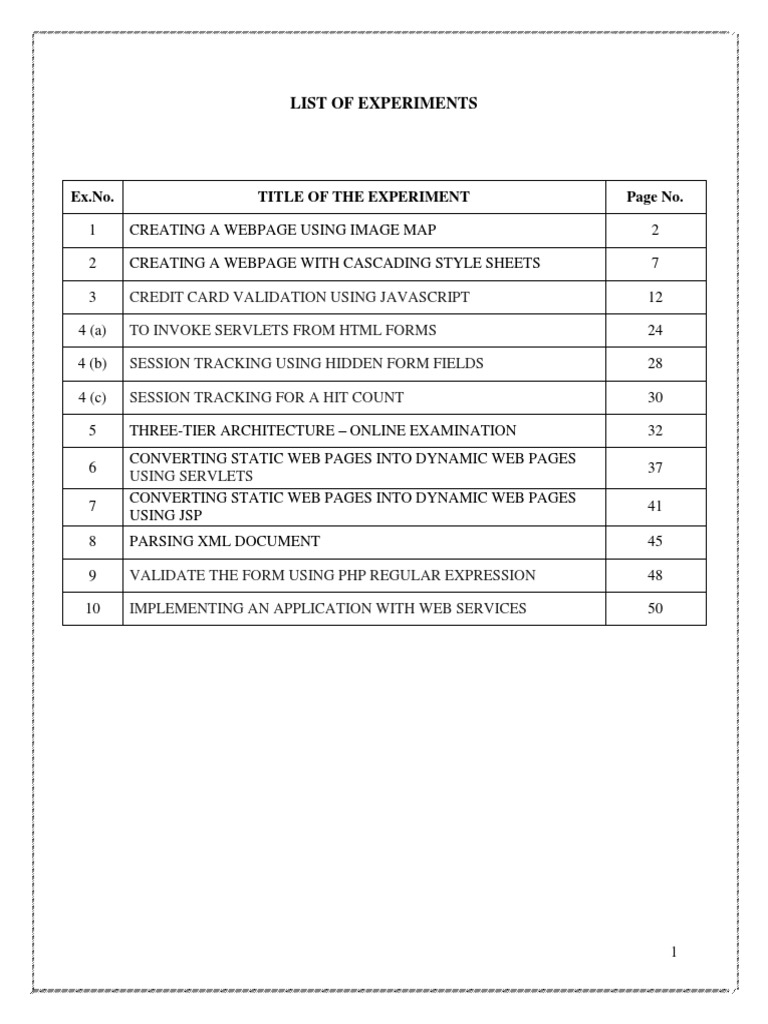 Ip Lab Manual | PDF | Php | World Wide Web