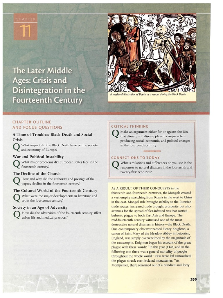 APEHistory The Later Middle Ages - Crisis and Disintegration in The ...