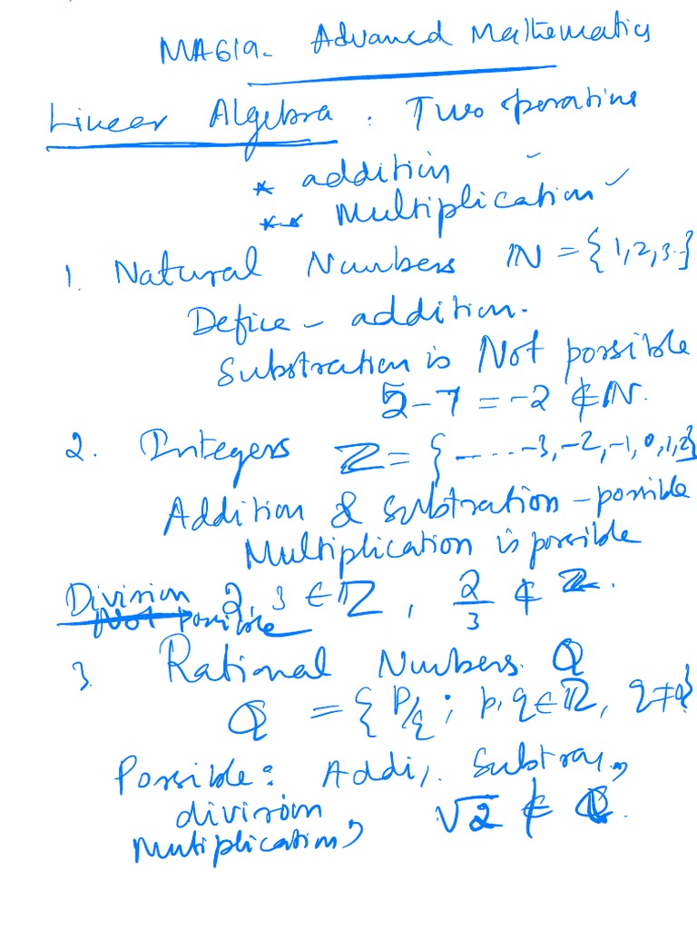 Advanced Mathematics MTech | PDF | Equations | Mathematics Advanced Mathematics MTech | PDF | Equations | Mathematics