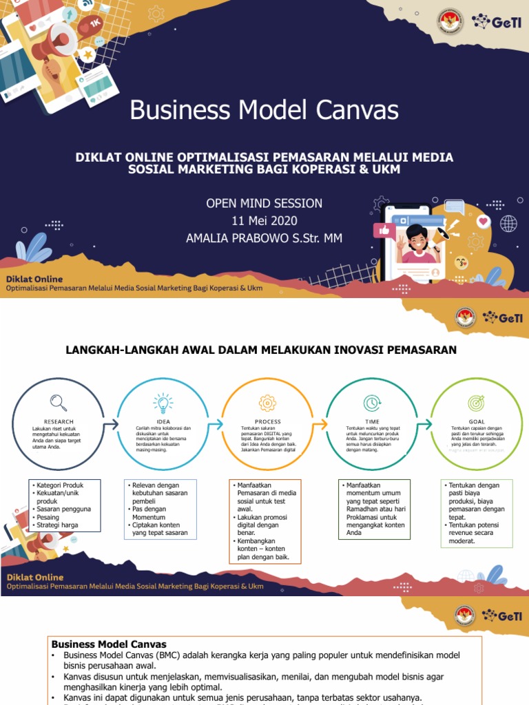 Business Model Canvas | PDF | Bisnis