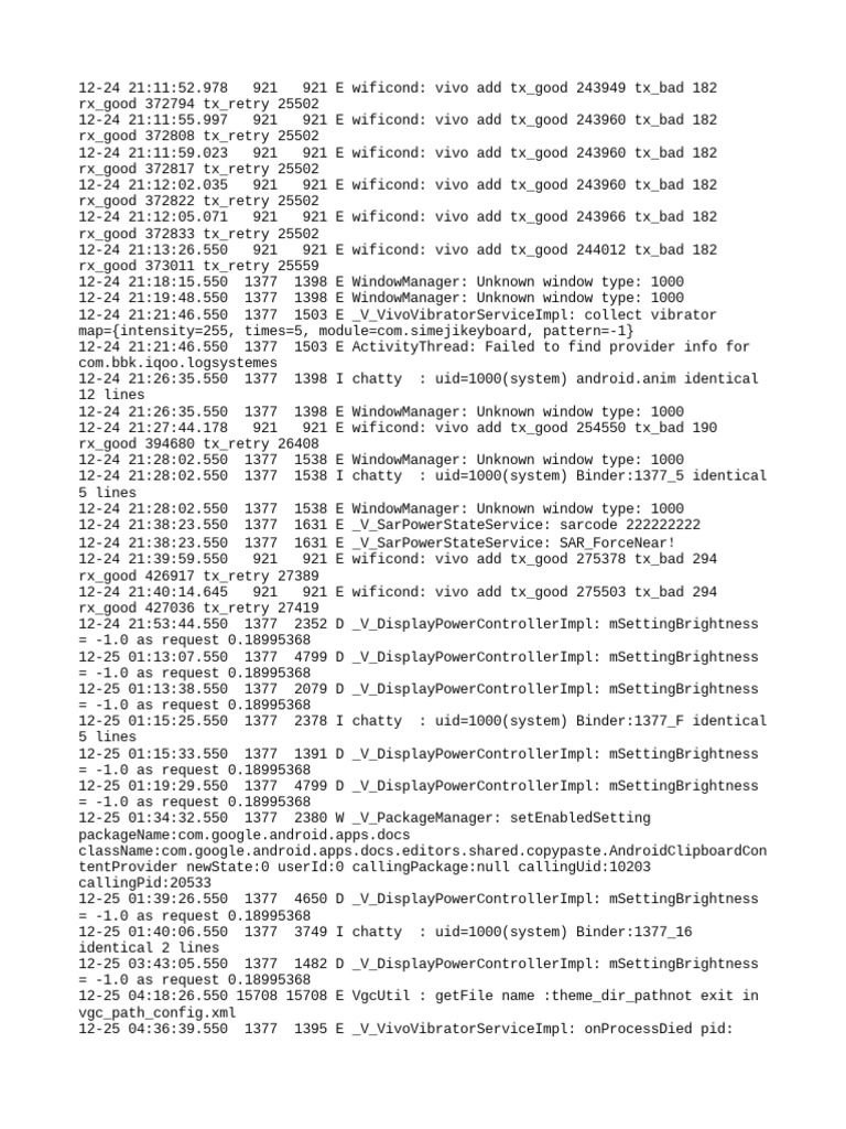 Log | PDF | System Software | Data Management