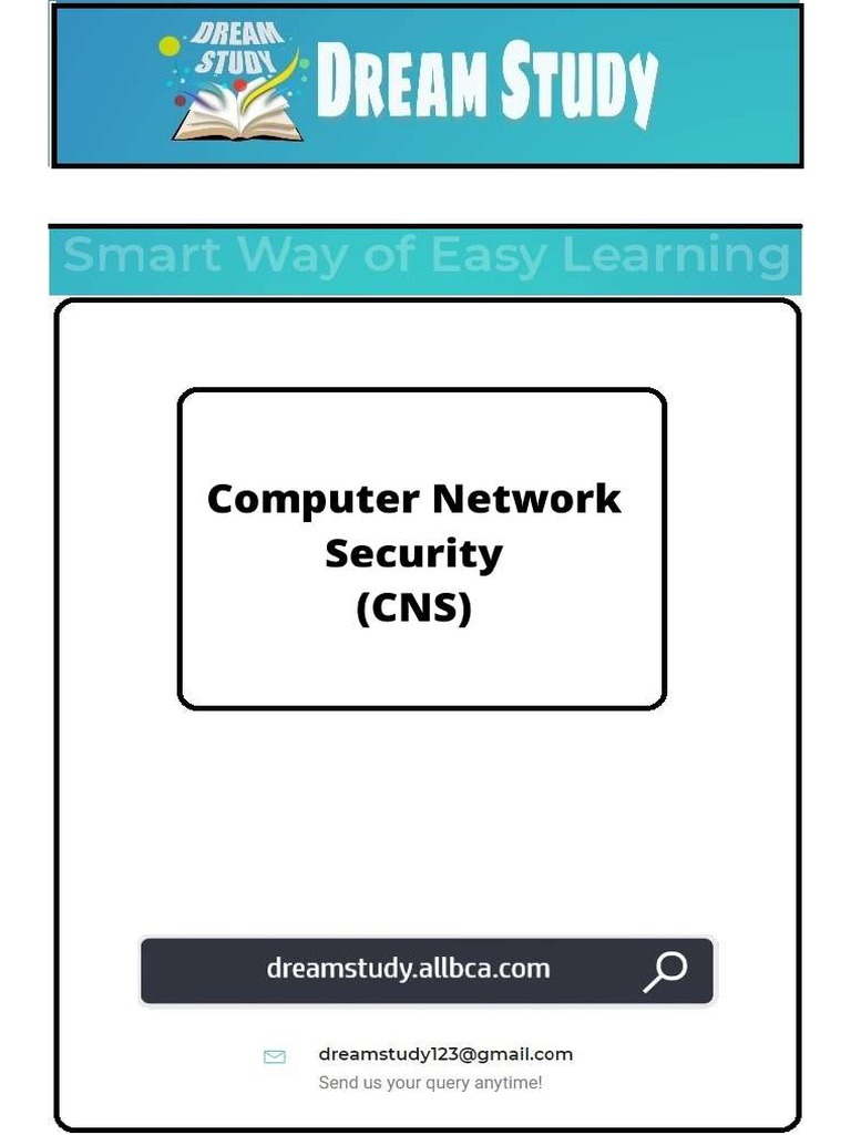 Computer Network - Unit 1 - DreamStudy | PDF