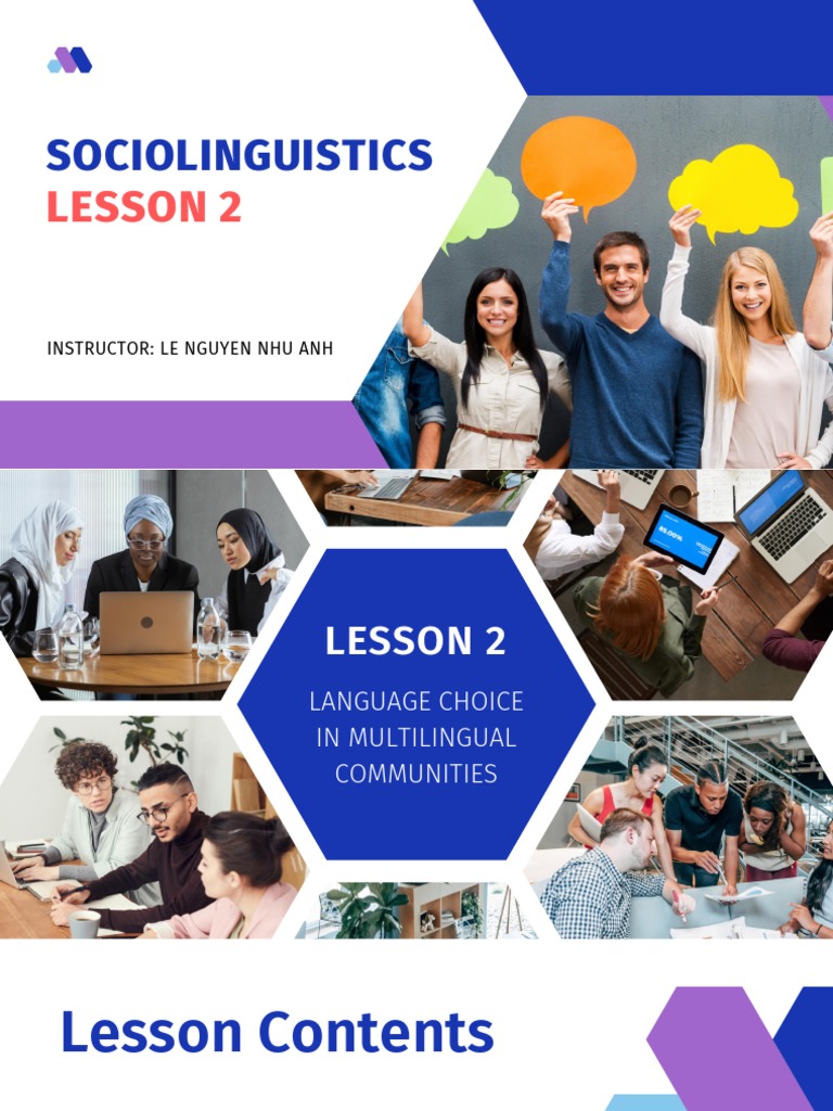 Sociolinguistics Lesson 2 Lecture Slides | PDF | Communication | Cognitive Science
