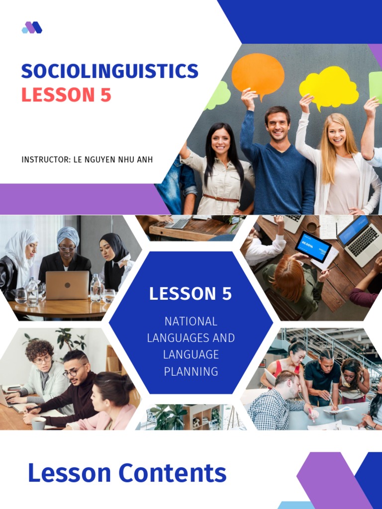 Sociolinguistics Lesson 5 Lecture Slides | PDF | Languages | Foreign Language Studies