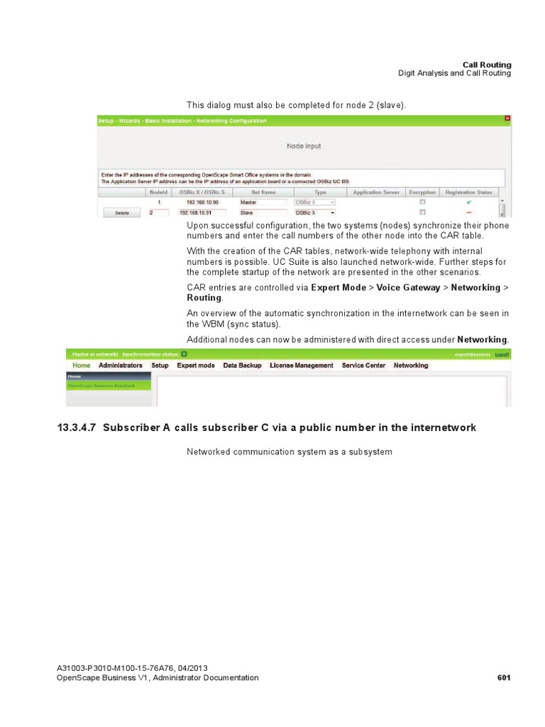 MANUAL OpenScape Business X8 PARTE 4 | PDF | Computer Network | Routing