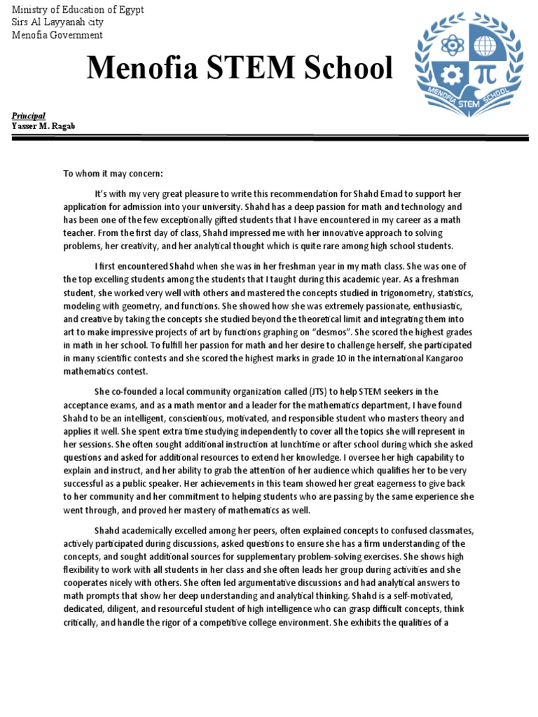 Math Recommendation | PDF | Mathematics | Science, Technology, Engineering, And Mathematics